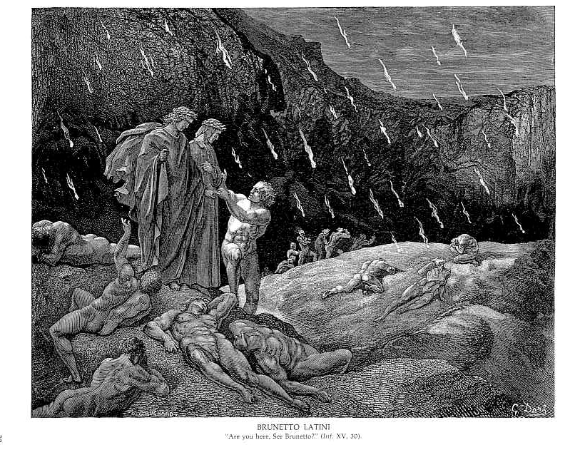 Canto XV, Inferno, illustrated by Gustav Dore – Séamus Sweeney